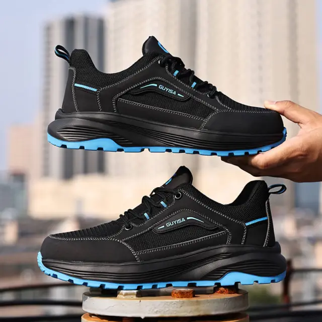 New safety shoes European standard steel toe lightweight safety shoes ...