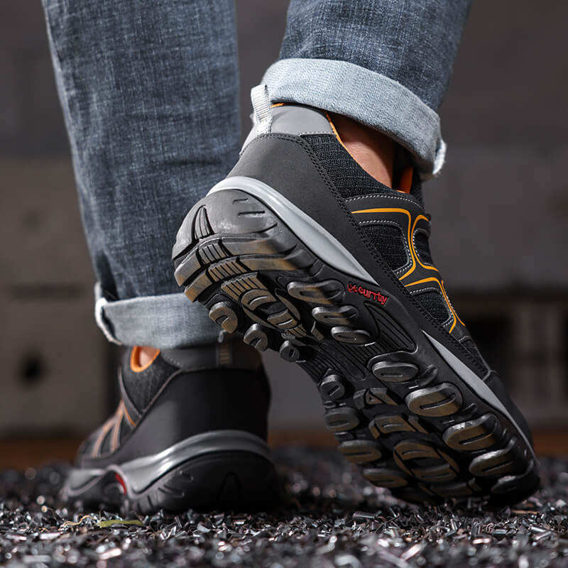 Hiking safety shoes Outdoor sports European standard steel toe safety shoes