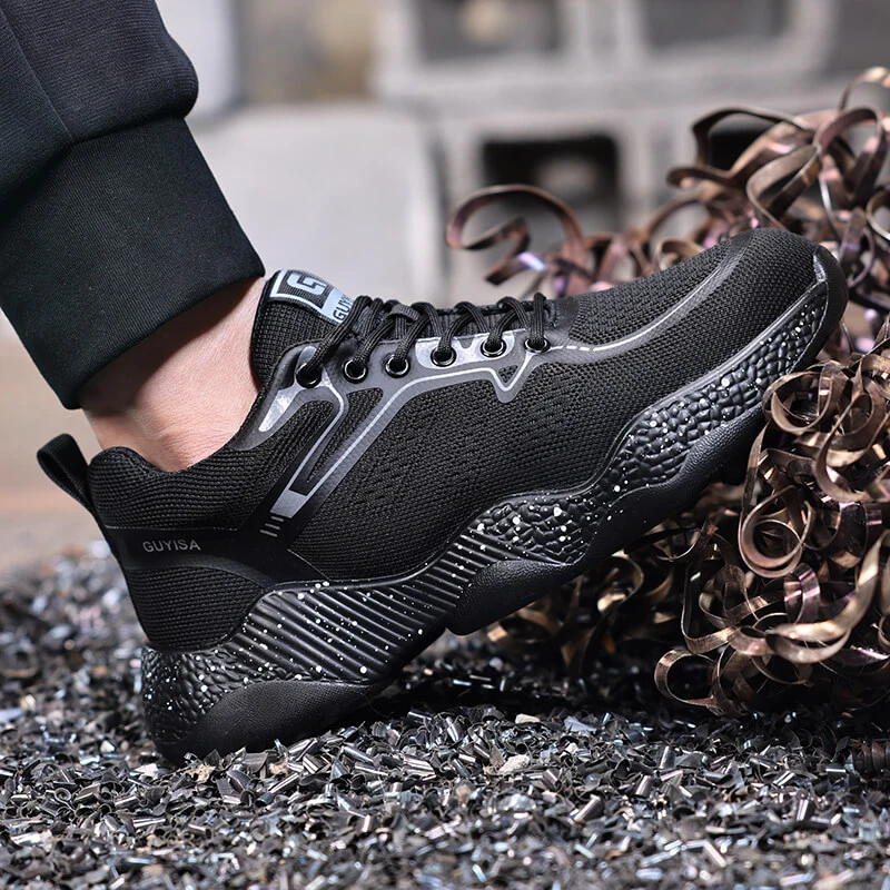 Lightweight safety shoes European standard steel toe safety shoes for men