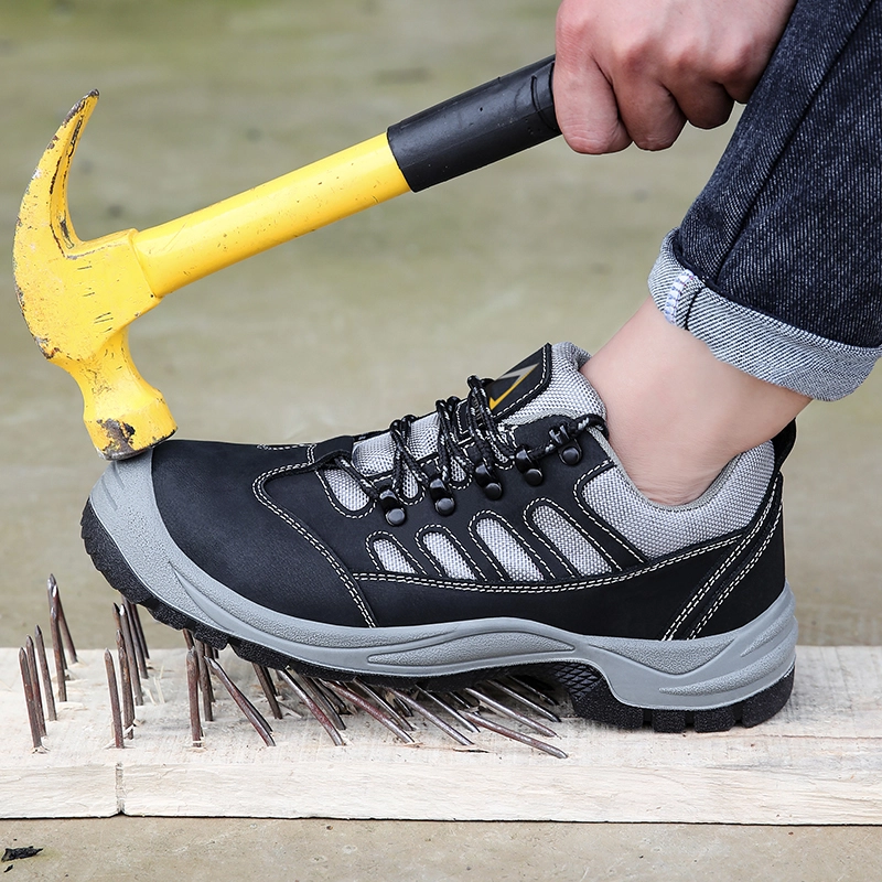GUYISA High quality safety shoes European standard steel toe anti ...