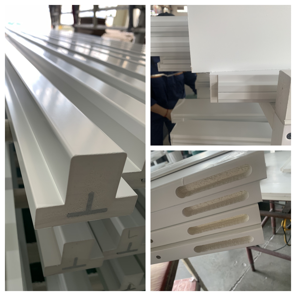 How are perfect PVC shutters produced?