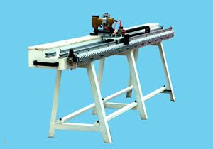 Pull rod and louver connection machine