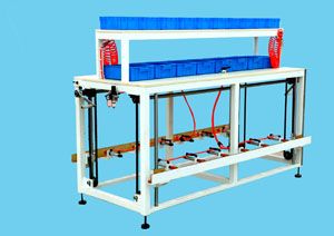 Hinges assembly table