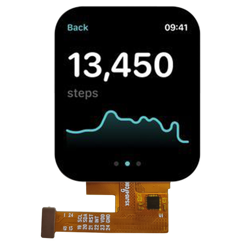 1.54-Inch Smartwatch Display 240X240 IPS 24pin TFT LCD Screen Module ...