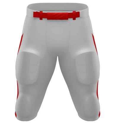 Custom football pants with pads pockets