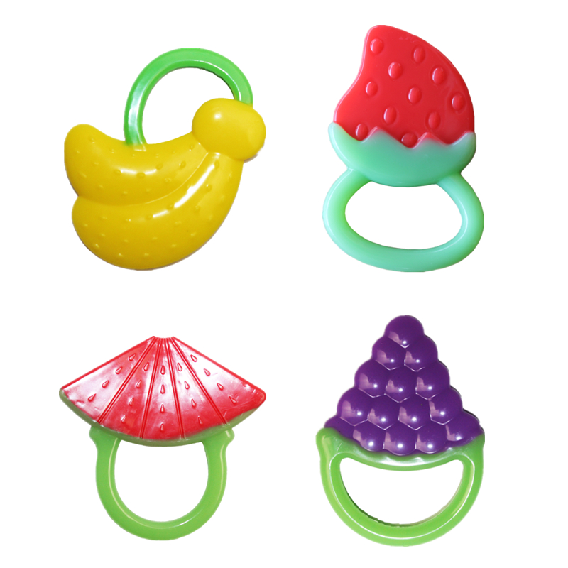 Colorful Chrewing Silicone Teether for Babies