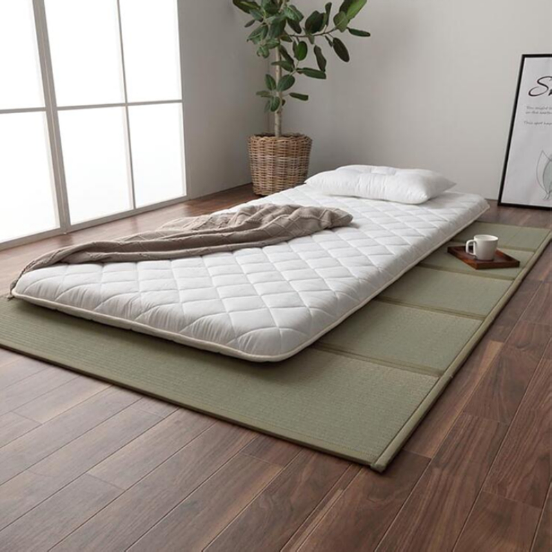 Japanese Futon Mattress and Foldable Tatami Mat Floor Sleeping Mat ...