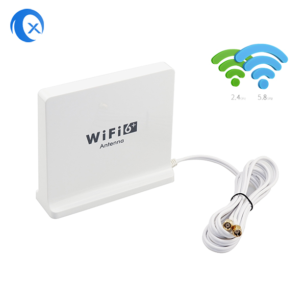 2.4/5.8 GHz dual-band Extended desktop antenna with SMA 1.5M cable for ...