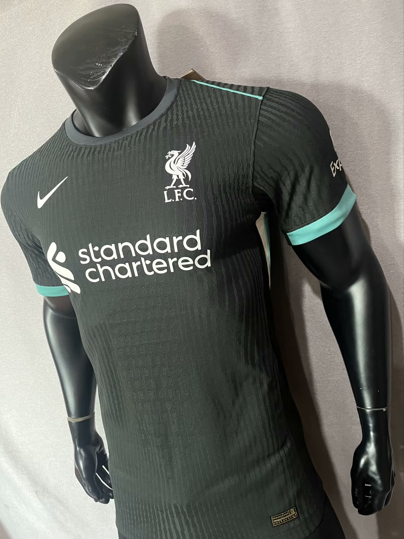 Player Version 2024/25 Liverpool Gray & Black Thailand Soccer Jersey AAA-16
