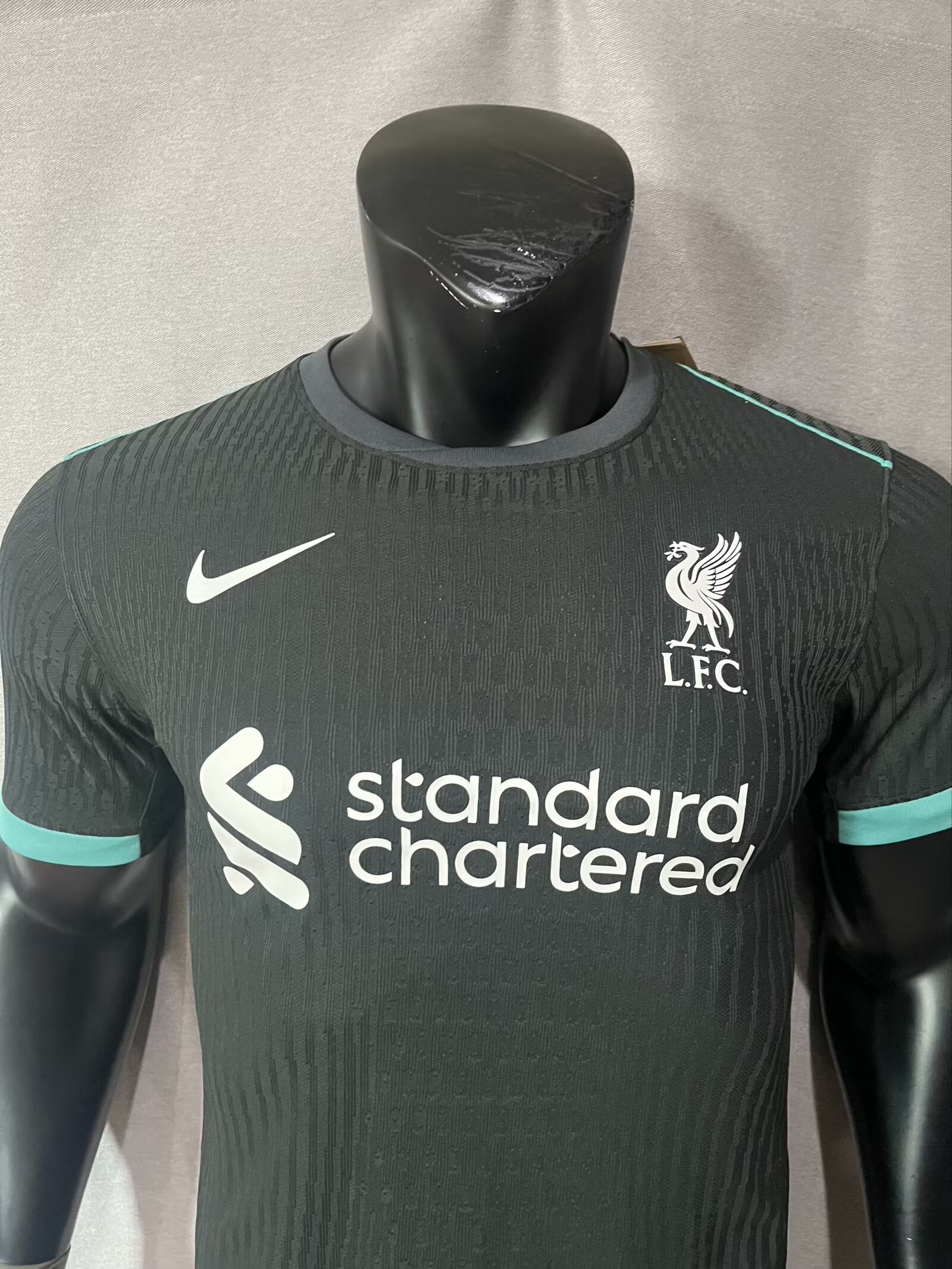 Player Version 2024/25 Liverpool Gray & Black Thailand Soccer Jersey AAA-16