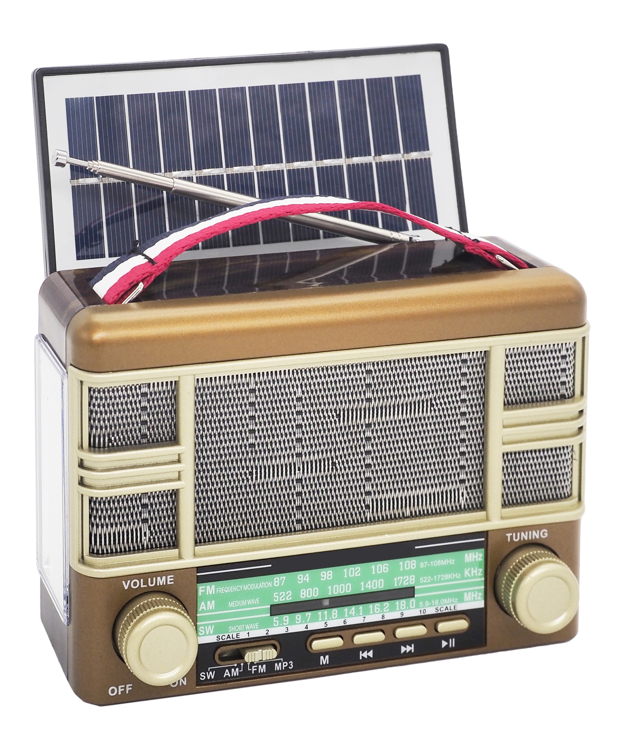 Multi-band radio R-1309S with solar,Solar Radio