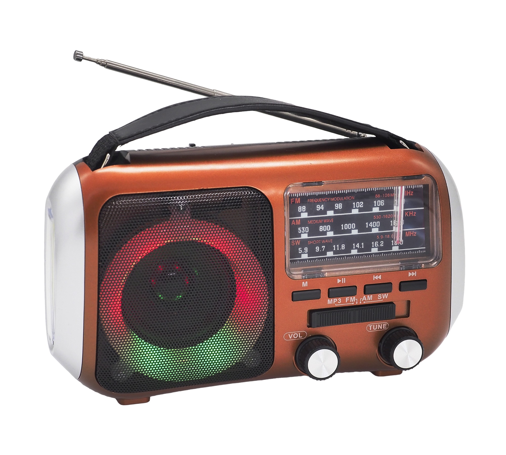 Multifunction radio R-1121 with torch light,USB Radio