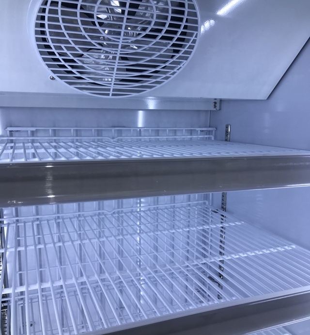 commercial counter top fridge,double door fridge with screen,display ...