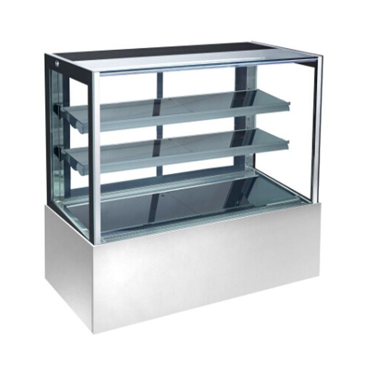 Commercial White Color Cake Display Fridge Upright Storage Cake ...