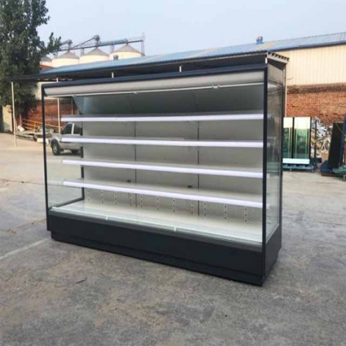 open top display freezer