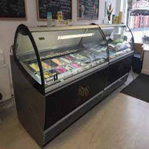 air cooling ice cream freezer counter showcase ice cream fridge gelato ...
