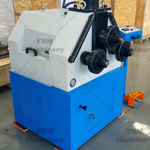 Hydraulic round profile bending machine, Profile bending machine,
