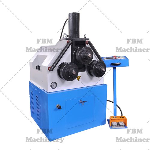 Hydraulic round profile bending machine, Profile bending machine,