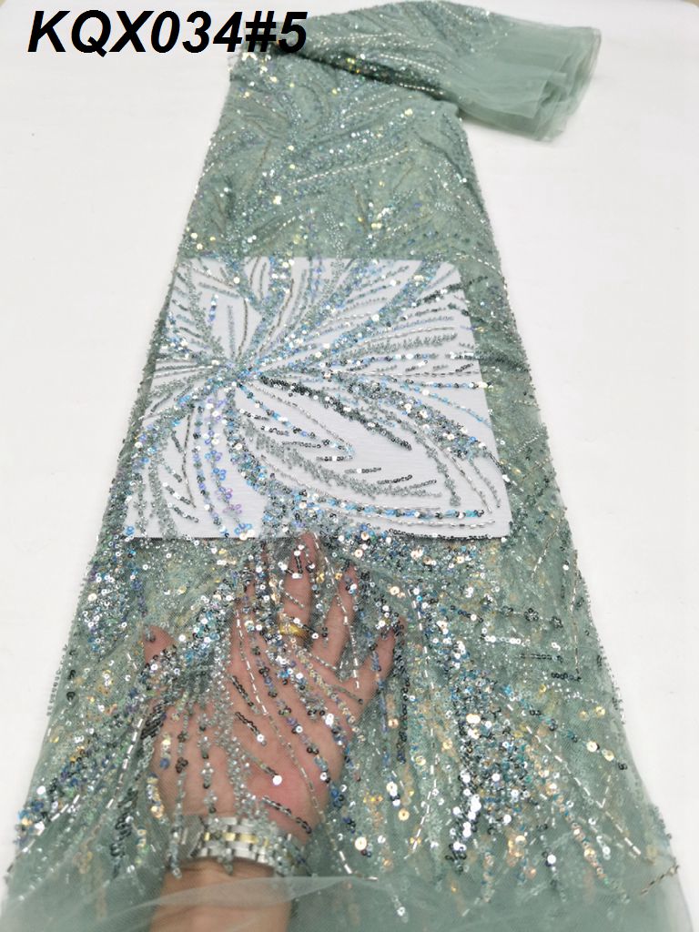 KQX034 (net+beads+Sequins)