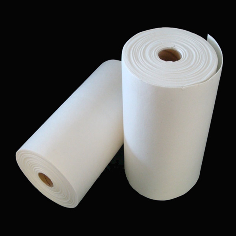 Biosoluble fiber paper