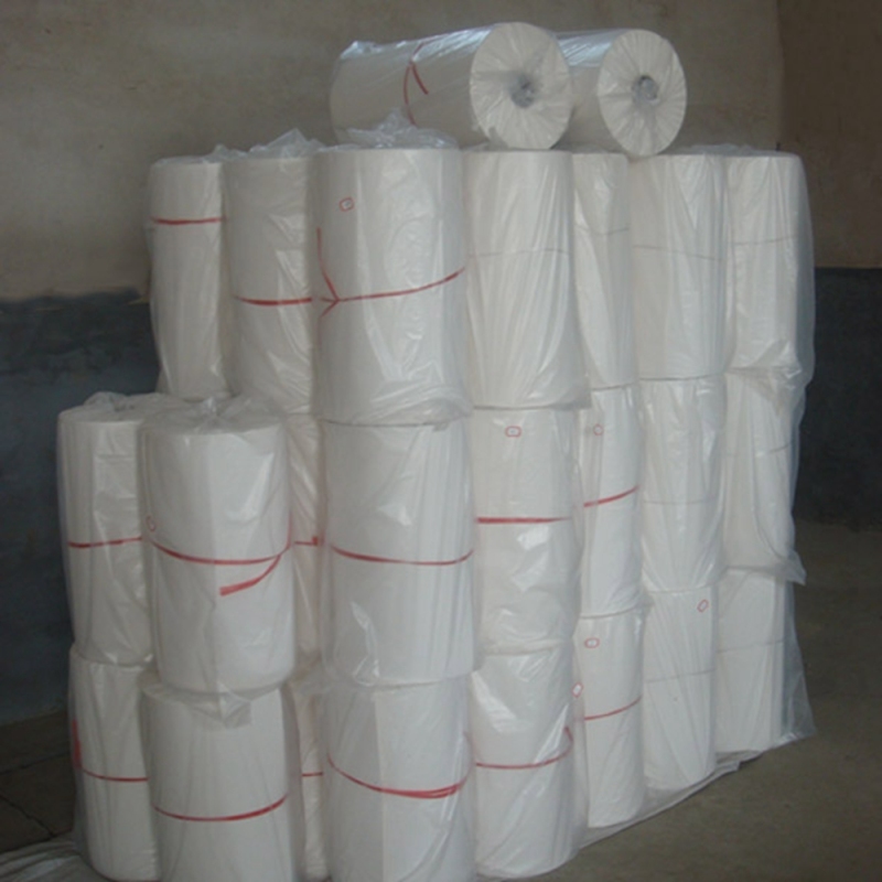 Biosoluble fiber paper