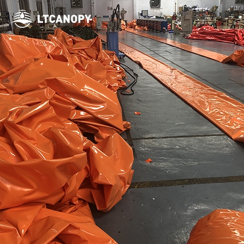 water filled flood tubes, Water Inflated Property Barrier, quick dam ...