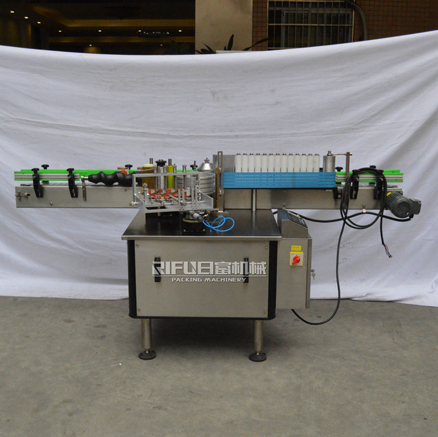 Cold wet glue labeling machine paste cans automatic labeling applicator ...