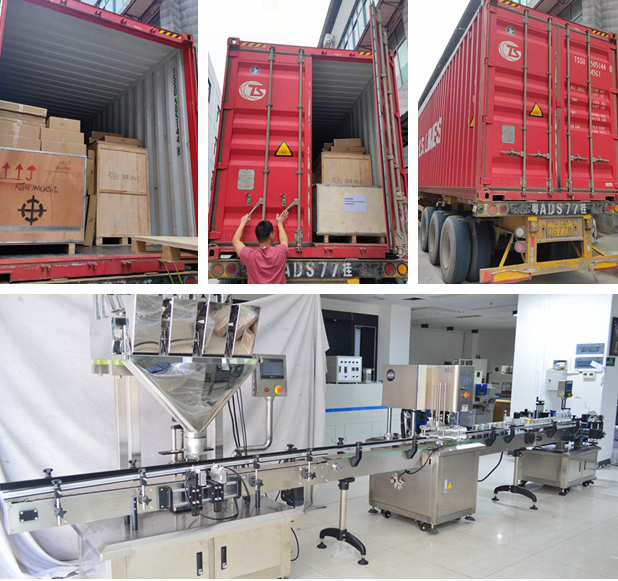 Filling capping labeling prodution line granuel powder liquid packing ...