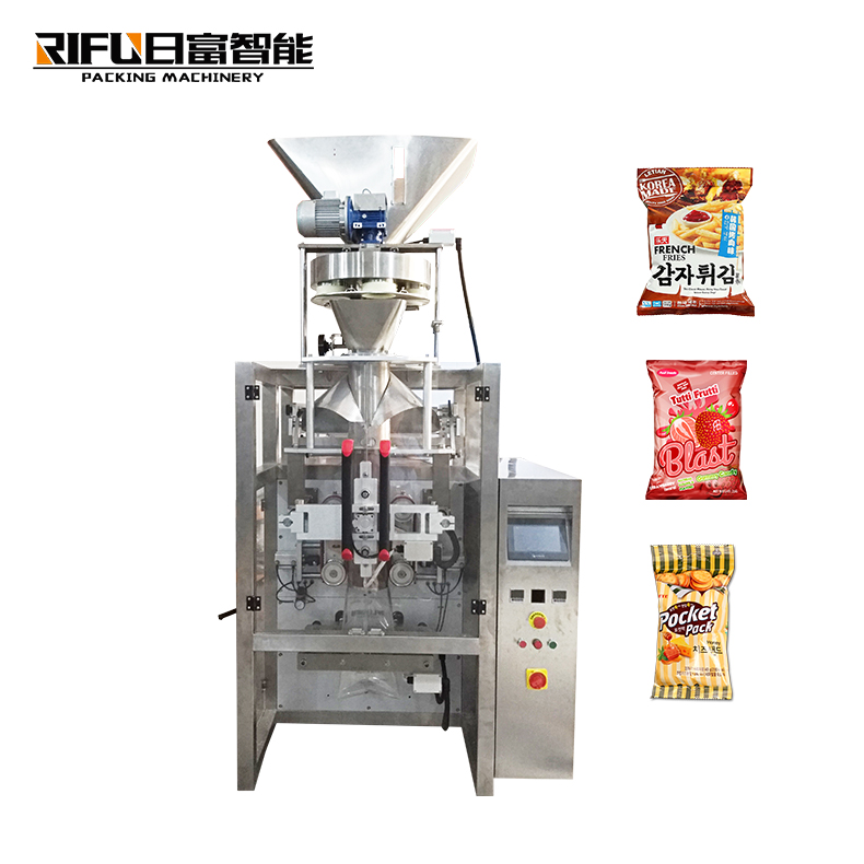 Automatic Vertical Measuring Cup Granule Packing Machine For Nuts Beans ...