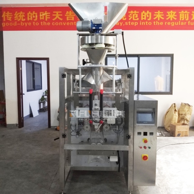 Automatic Vertical Measuring Cup Granule Packing Machine For Nuts Beans ...