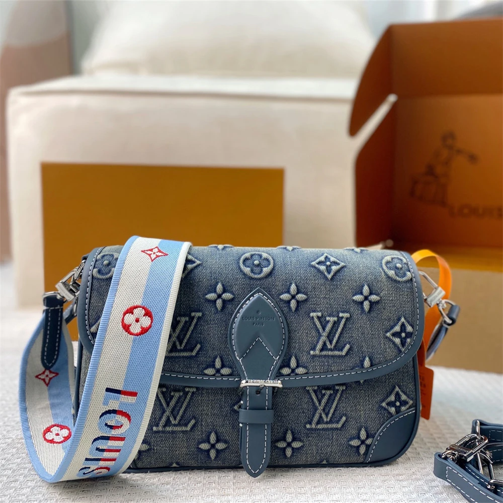 High quality denim shoulder bag size:18cm/25cm DS LOV #X0697