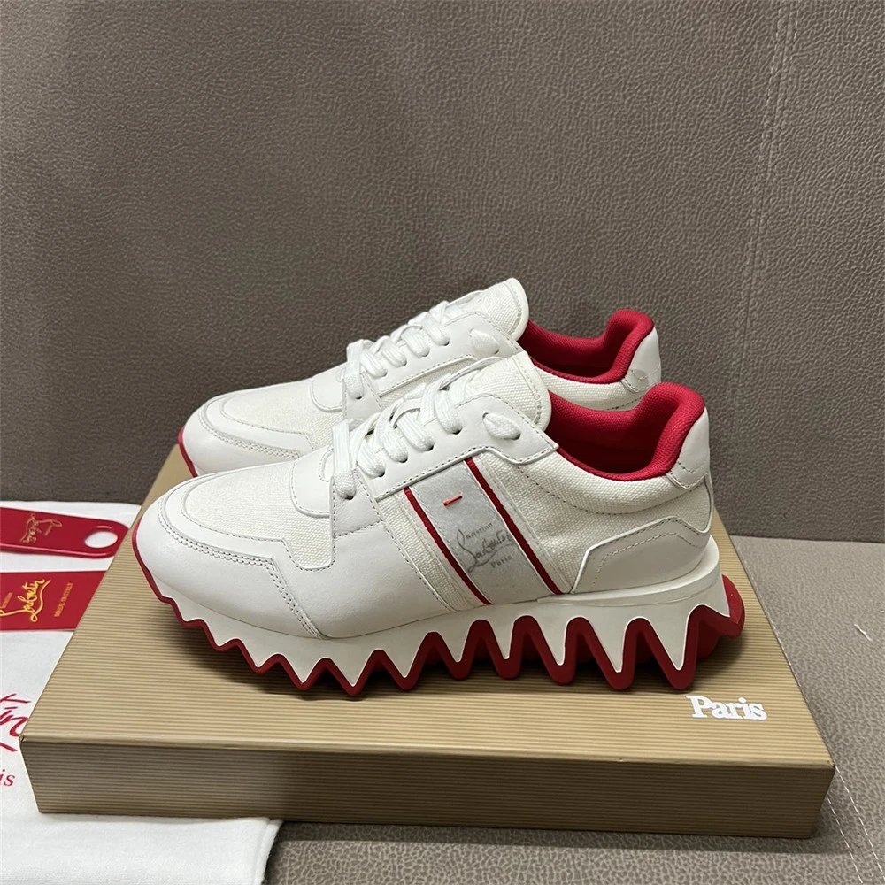 High quality couple sneaker size:5-13 with box free shipping CLN #30636