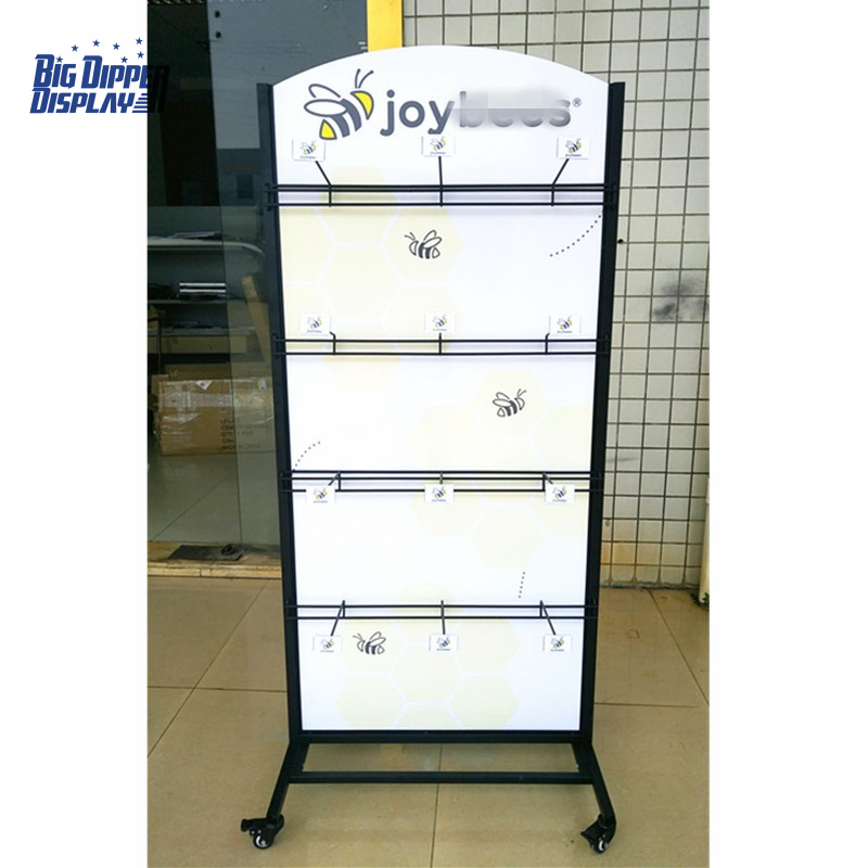 BDD-FF24 Custom retail shop floor flip flops rack sandals slipper ...