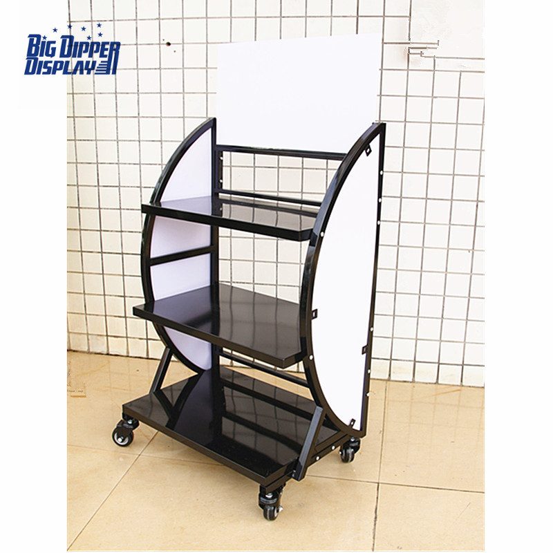 3 Shelf Display Cabinet – Automotive Battery Rack Stylish Stand