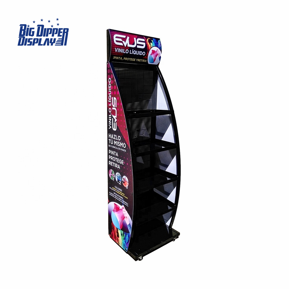 Display Stand Rack Engine Oil Display Rack