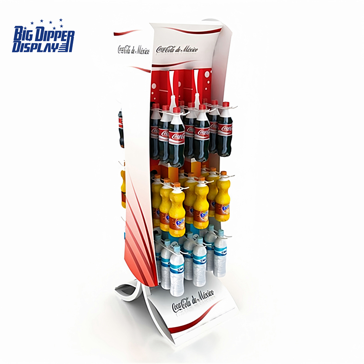 WB62 Advertising Soft Drink Display Beverage Shelf Cup Beverage Rack ...