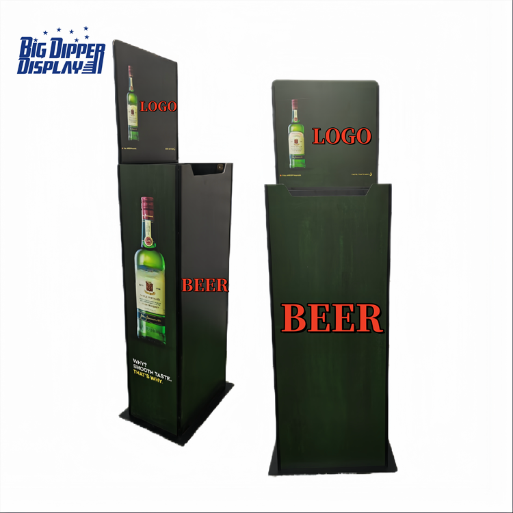 WB66 Energy Drink Beer auto-lift display rack beverage bottle automatic ...