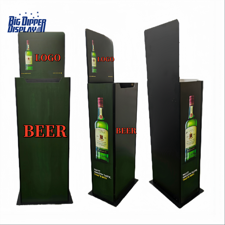 WB66 Energy Drink Beer auto-lift display rack beverage bottle automatic ...