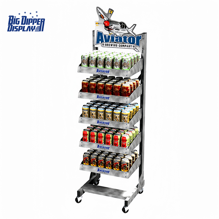 WB59 Advertising Energy Soft Drinks Display Stand Beverage Display ...