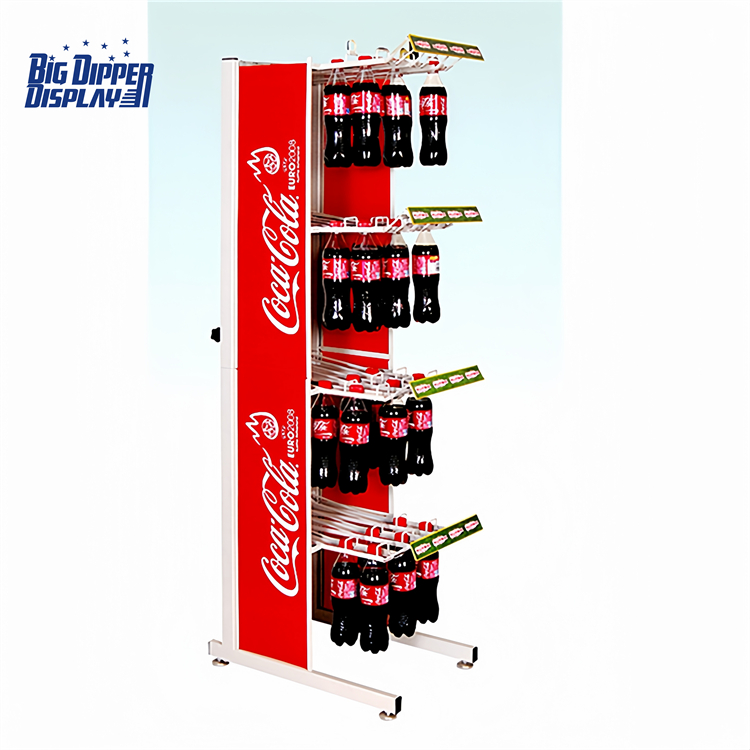 WB56 Customized Bottle Display Stand Steady Wire Wine Soda Can Beer ...