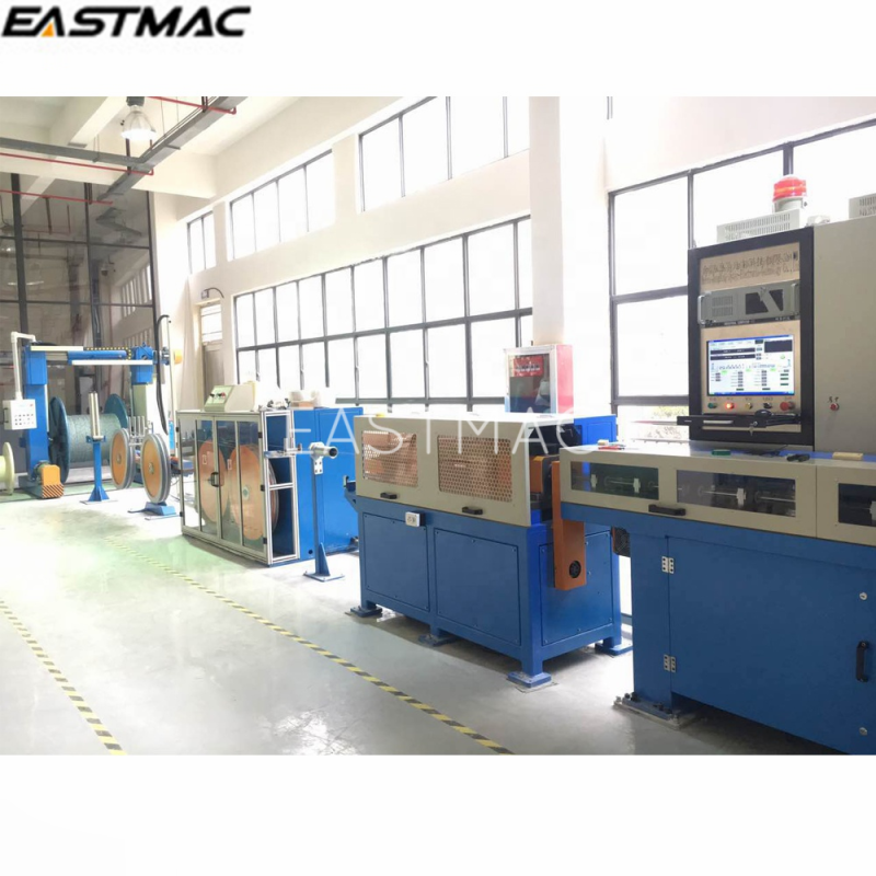 High speed good quality fiber optic cable SZ stranding line for cabling ...