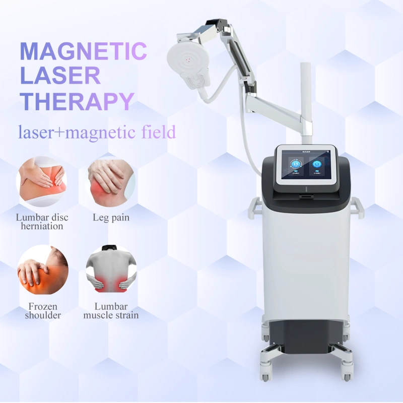 650nm diode laser Led Red Light Magnetic Laser Therapy Machine For Pain ...
