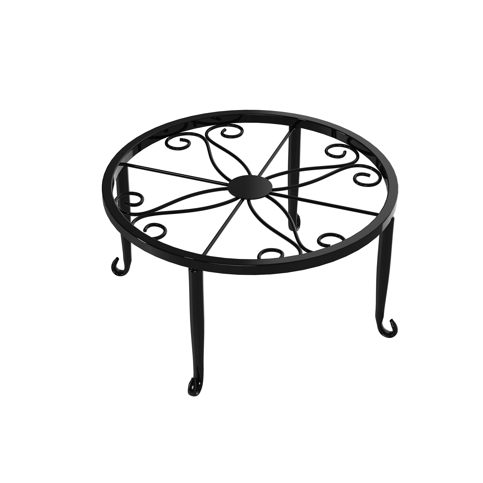 4 Pack Round Metal Plant Stand,Plant Stands