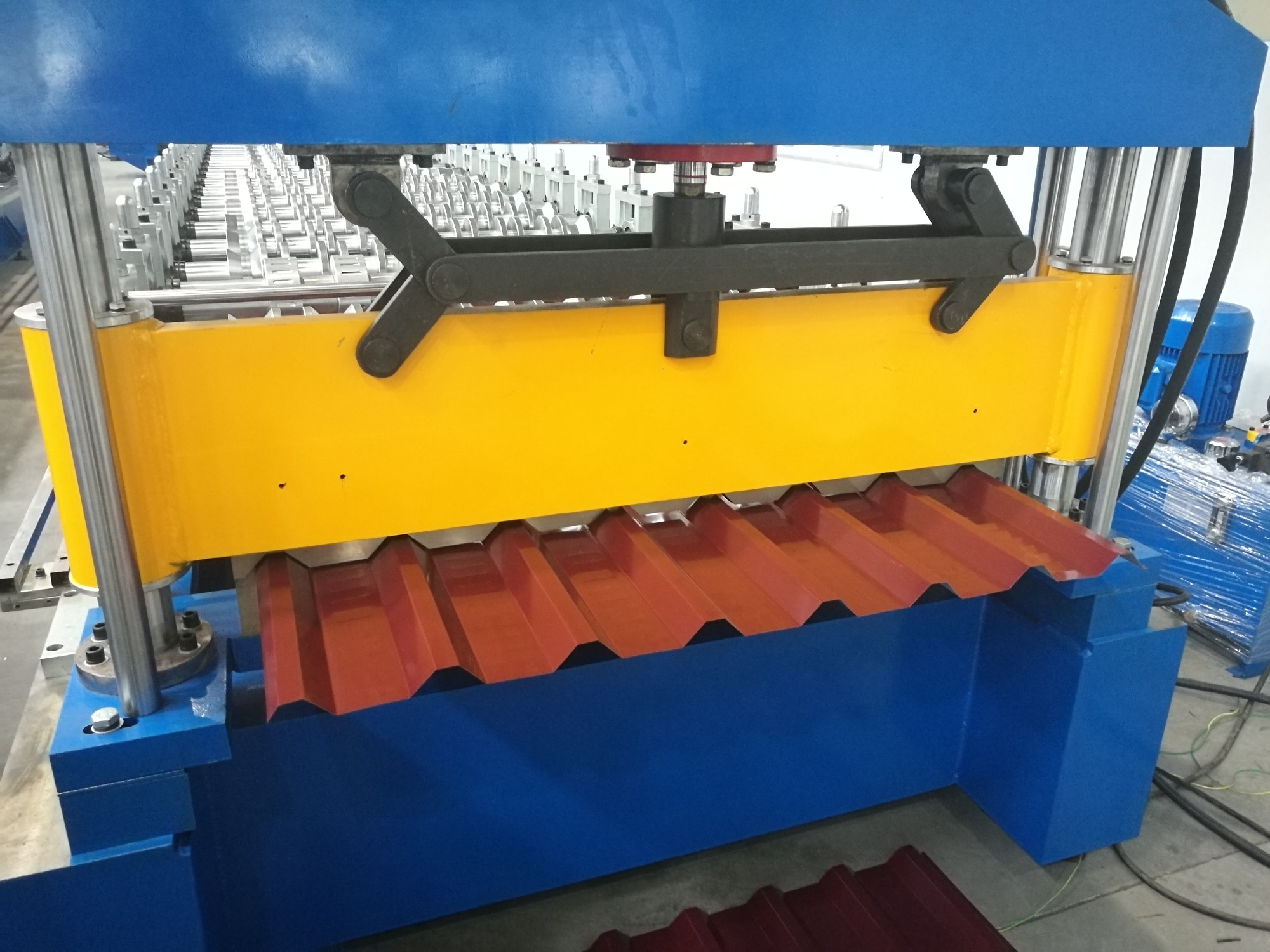Roof sheet making machine, cold roll forming machine, metal roof roll ...