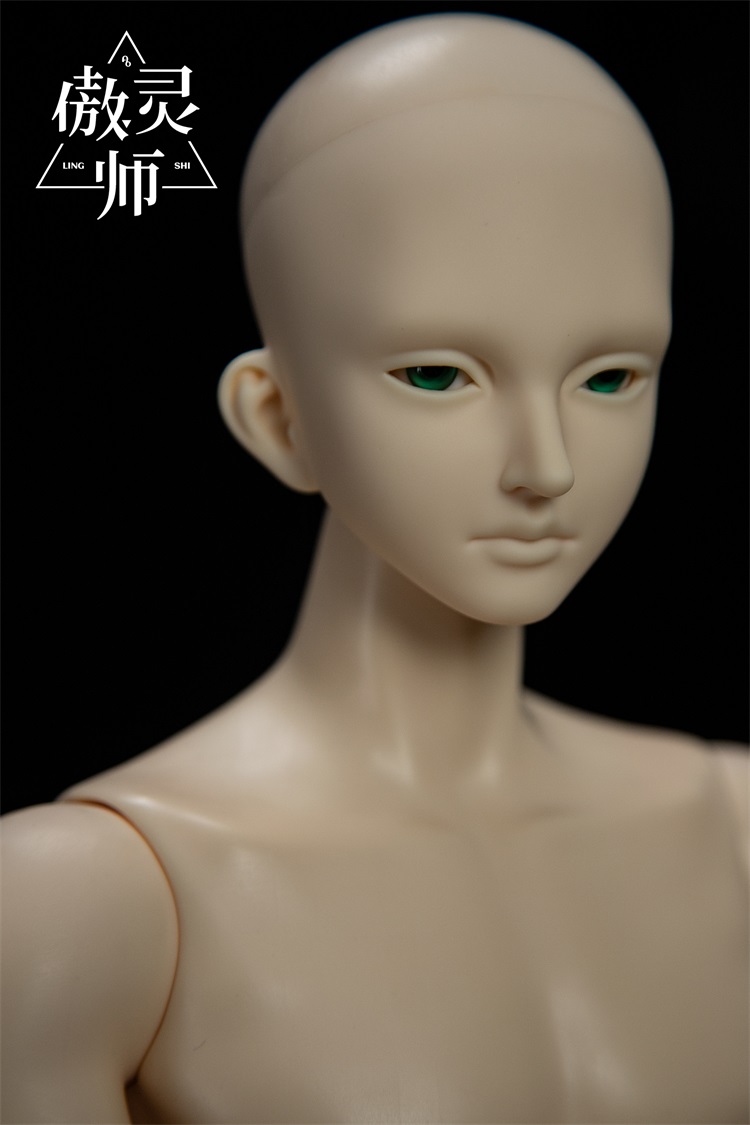 Head - 【Lynn】 Blank Head Without Makeup For 60cm Doll