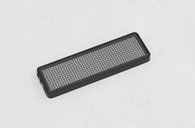 LED Name Badges Mini LED Screen Built-in Lithium Battery