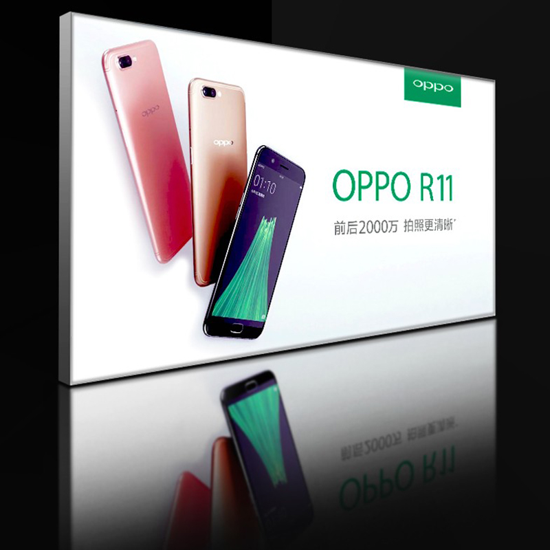 Factory custom made mobile phone led advertising light box LED lighting ...