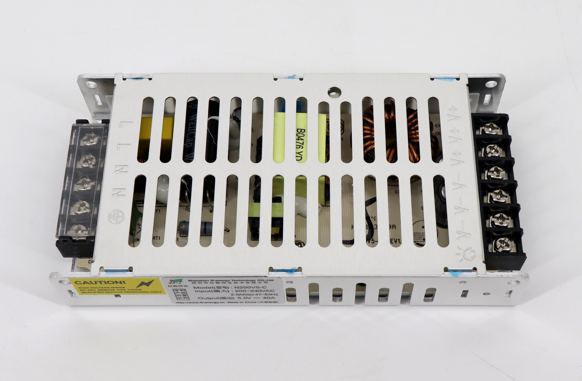 G-energy brand N200V5-C 5V 40A 200W LED screen Power Supply