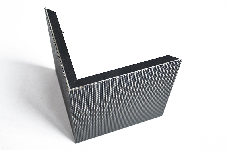 Full Color LED Display Factory P2.5mm Indoor 160x160mm Right Angle LED ...