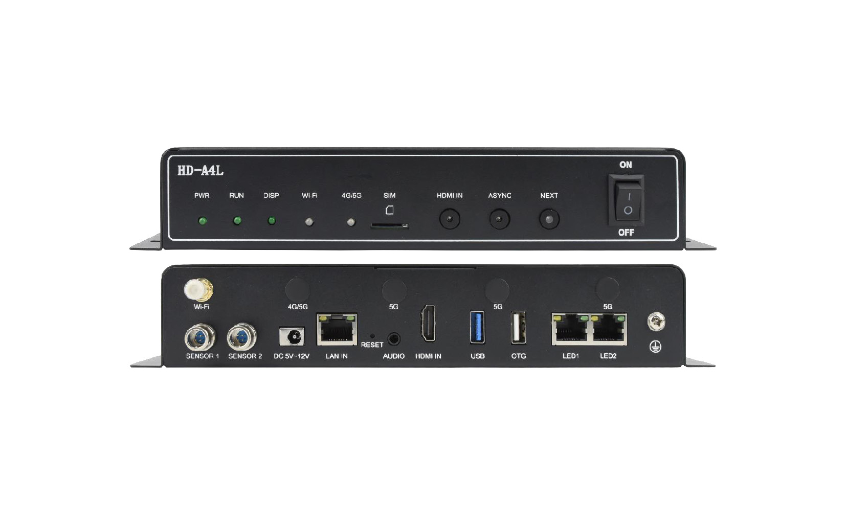 HUIDU HD-A4L Full Color LED Screen Dual-model Controller Box